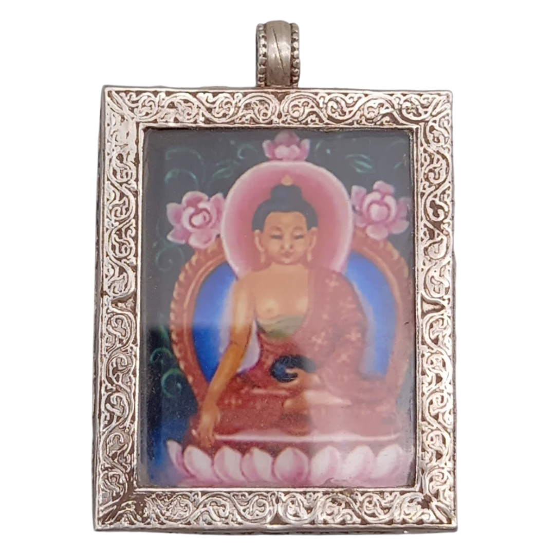 Padmasambhava Guru Rinpoche Thangka - Rudraxis