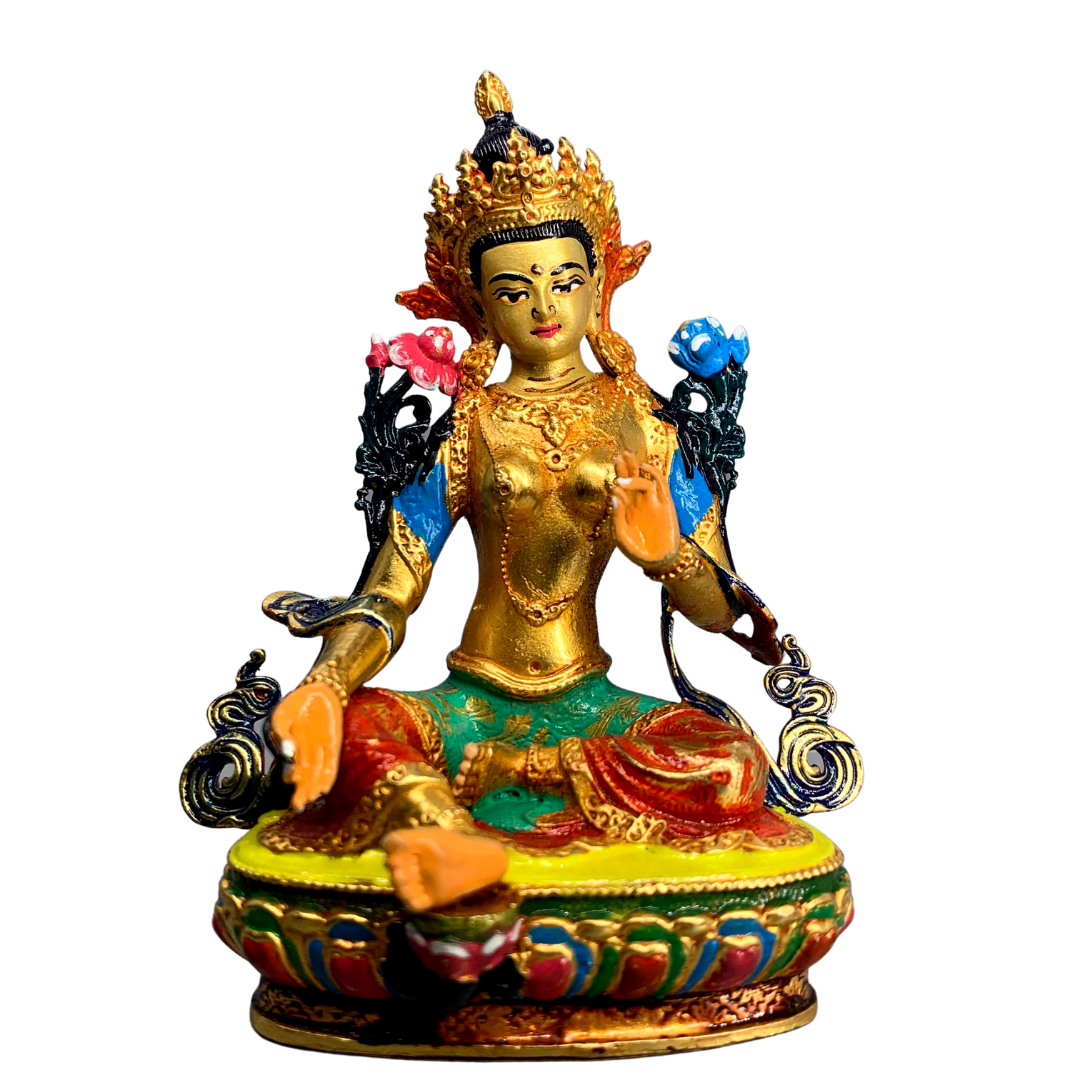 Namgyalma Statue Full Gold Plated - Rudraxis